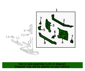 53201-0C050 - Radiator Support - 2005 2006 Toyota Tundra | NUCAR TOYOTA ...