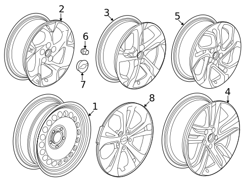 Wheels for 2026 Chevrolet Trax | OEM Parts Online
