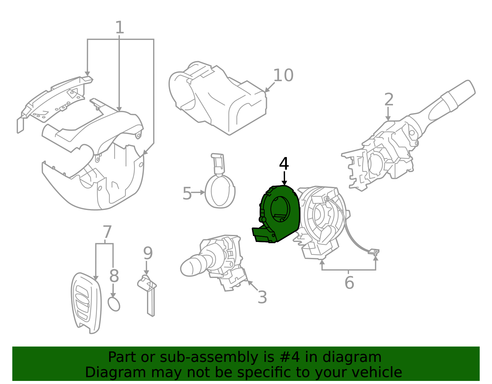 2022-2025 Toyota GR86 2022-2024 Toyota GR86 - Angle Sensor SU003-09714 ...