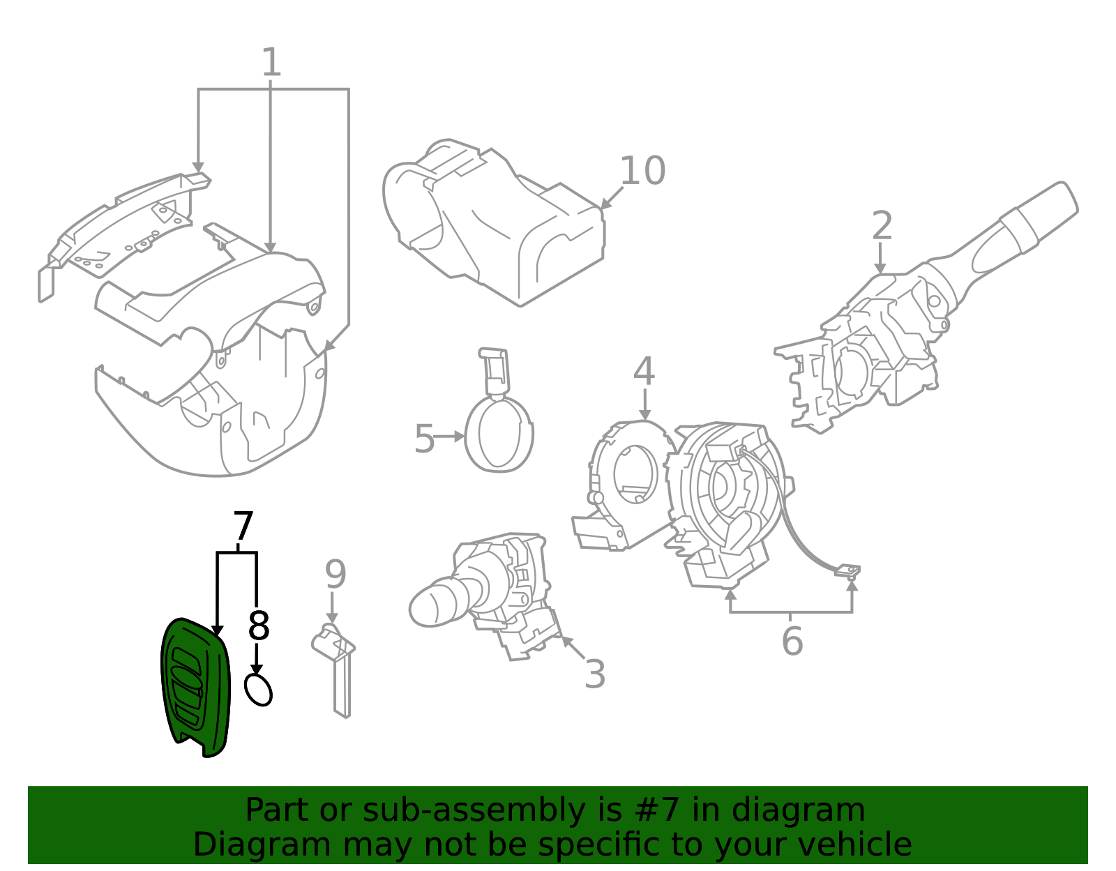 2022-2025 Toyota GR86 Keyless Entry Transmitter SU003-10030 | Olathe Toyota