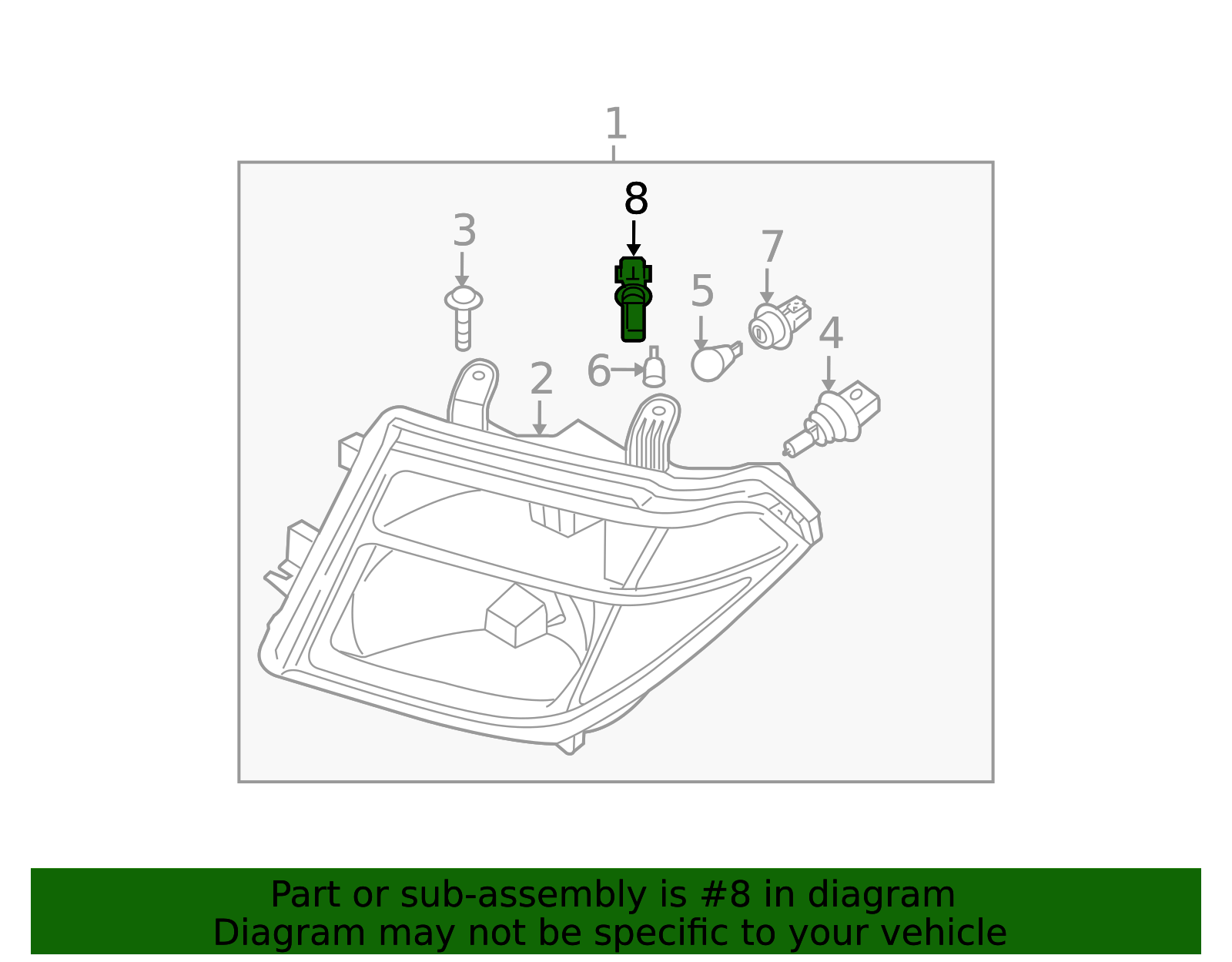 Socket 26240-9M400 | Nissan OEM Parts Online