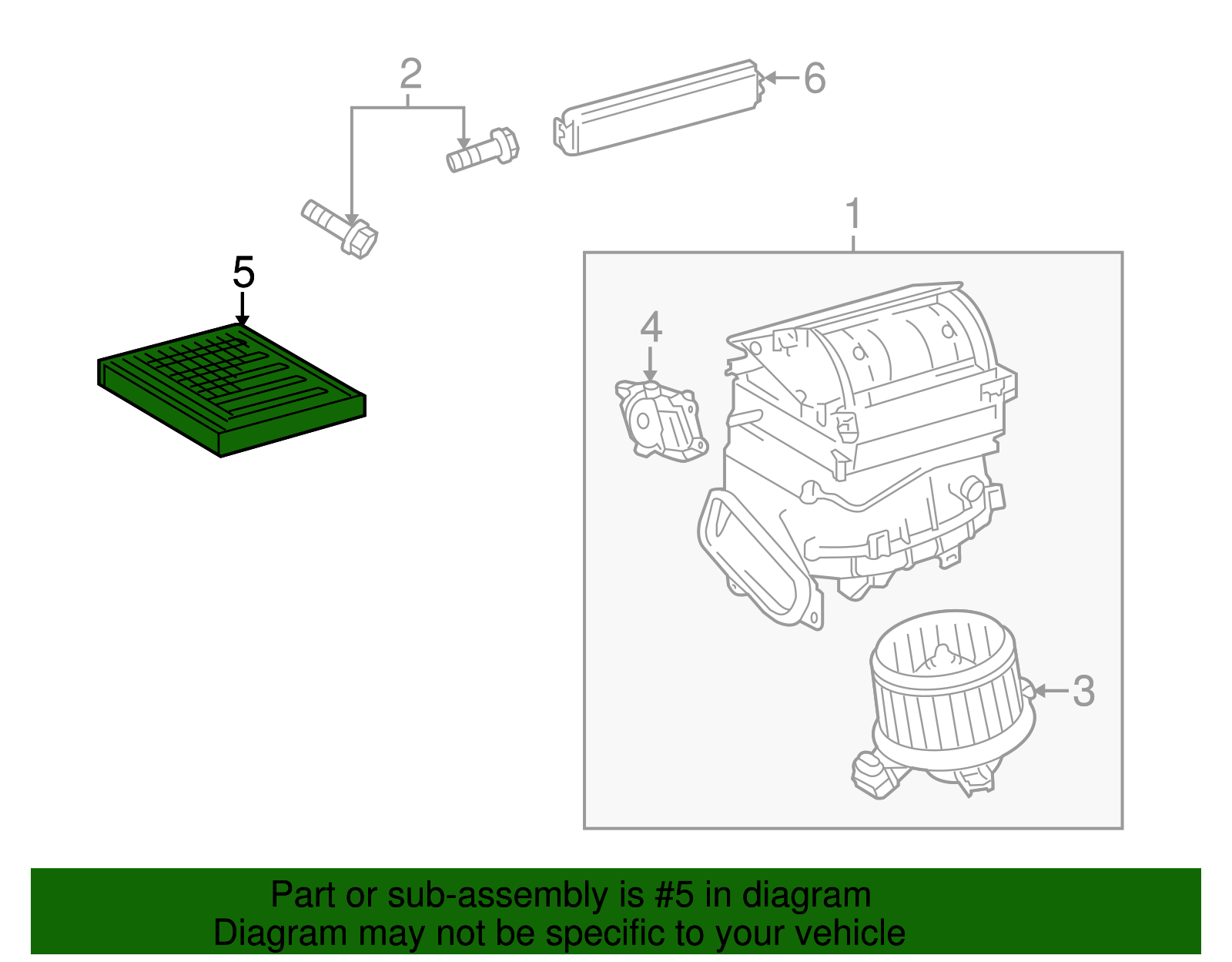 87139-76010 - Cabin Air Filter 2014-2021 Toyota | Longo Toyota Parts