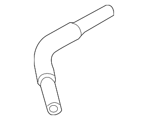 2004-2010 GM Turbocharger Coolant Return Hose 97354884 GM ...