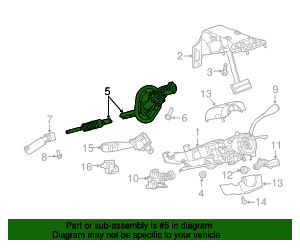 2014-2024 Ram Shaft 55057332AA | Mopar Parts Canada