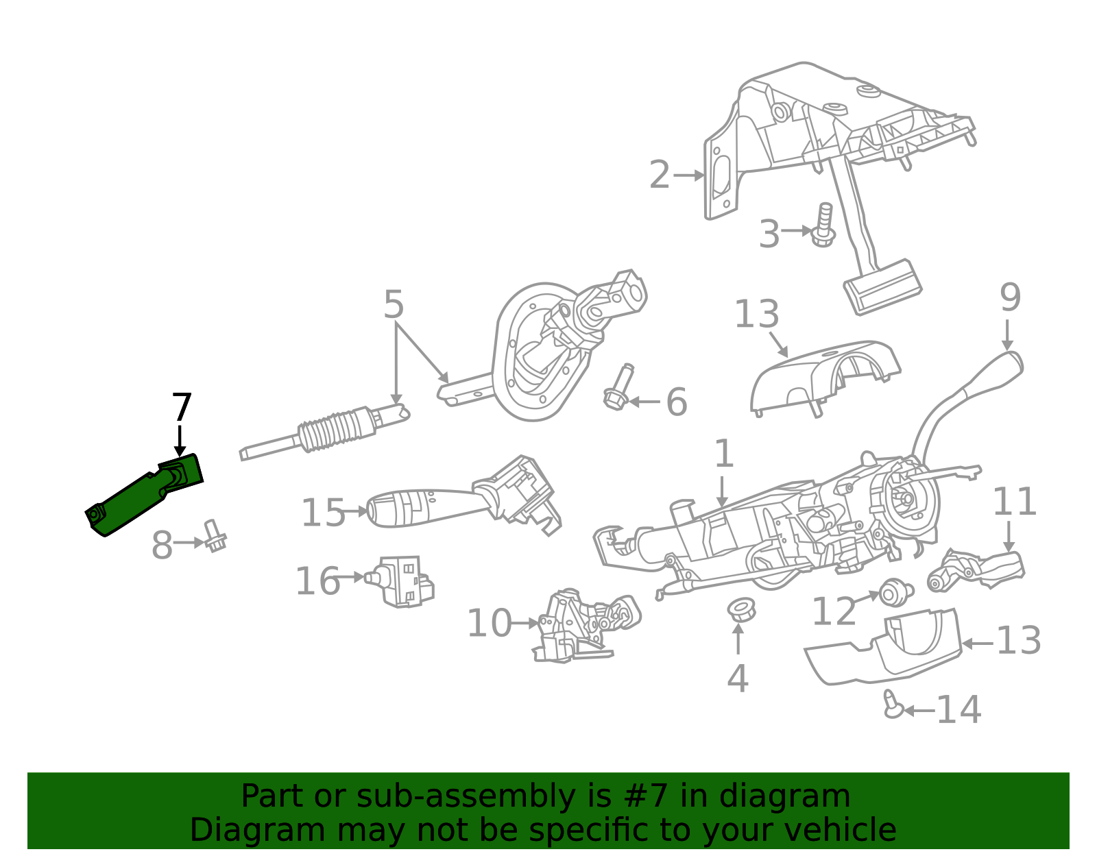 55057396AG - Steering Column - 2017-2020 Mopar | Mopar Parts Canada