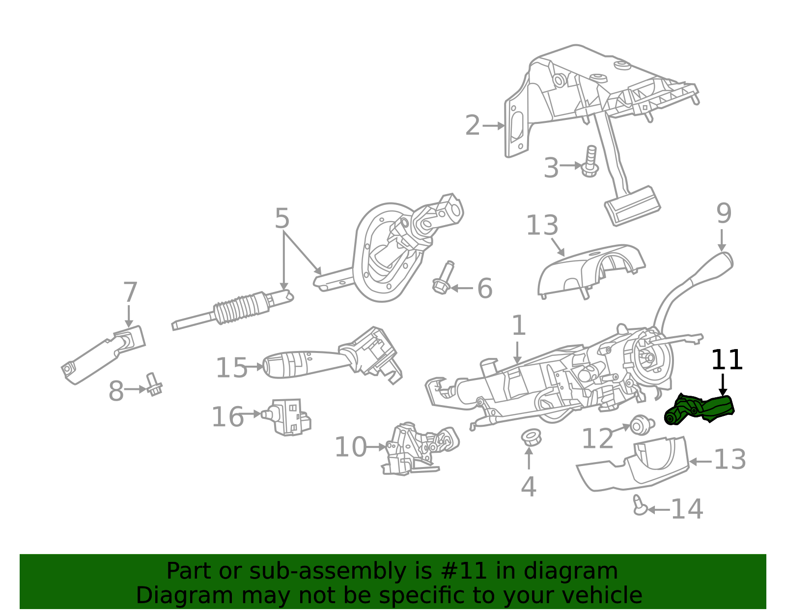 Tilt Lever 05057521AD | Mopar Parts Canada
