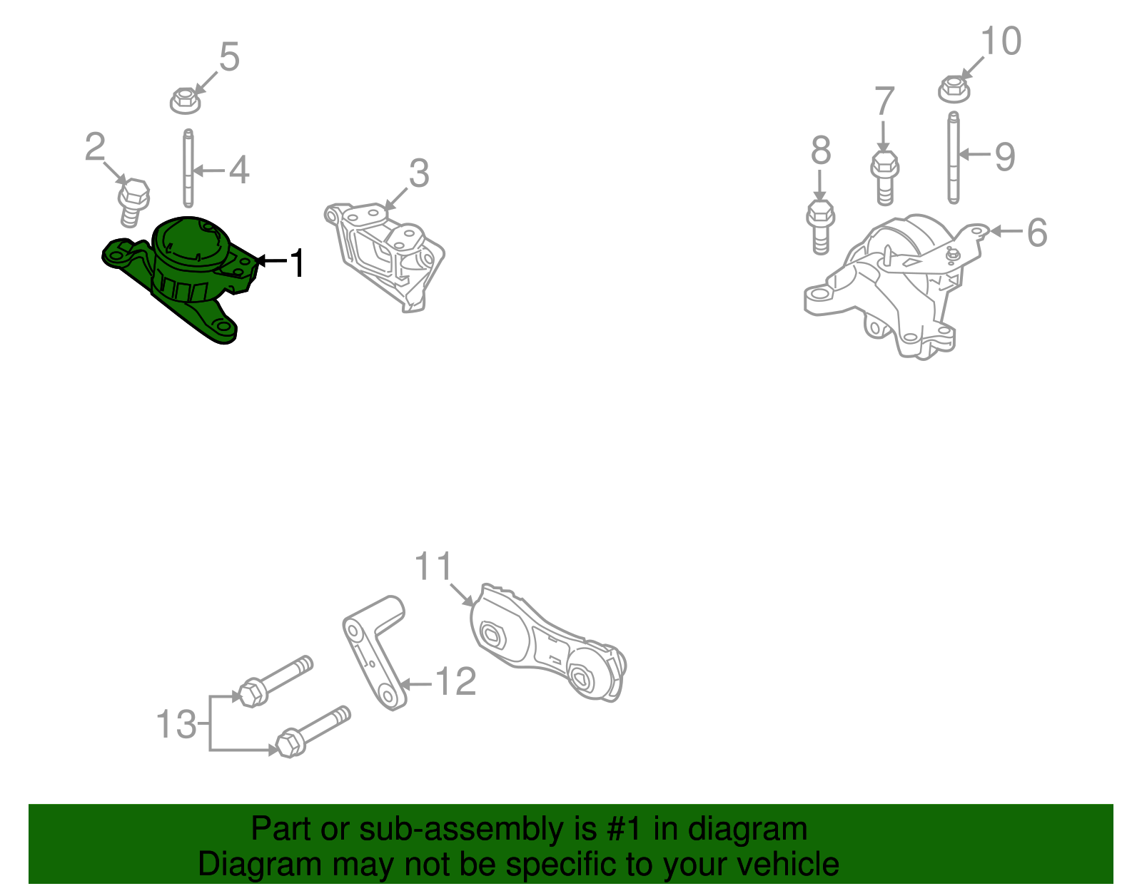 2011-2019 Ford 11 thru 19 Explorer OEM Genuine Ford Engine Motor ...
