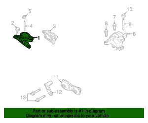 2011-2019 Ford Mount GB5Z-6038-A | OEM Parts Online