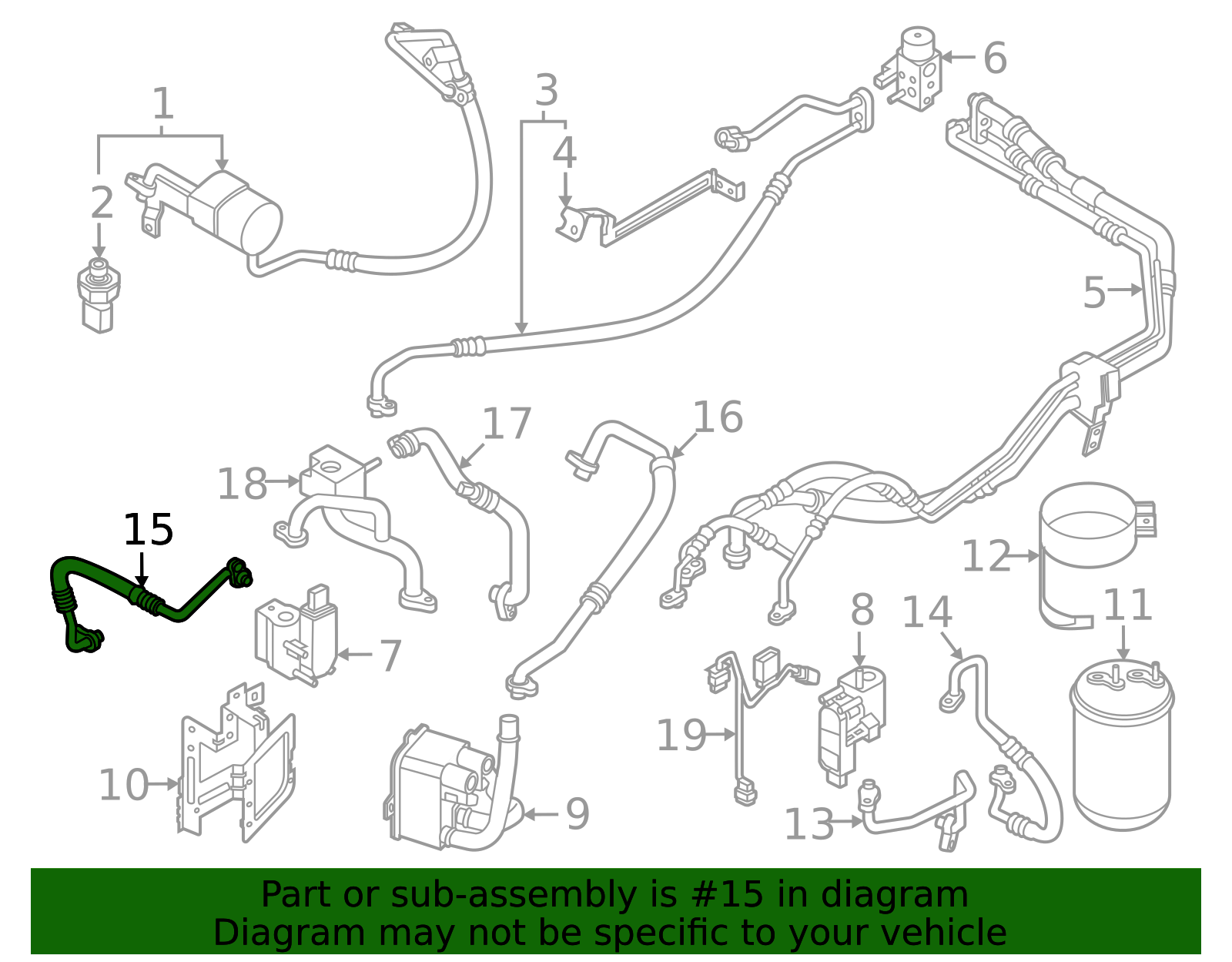 2023-2025 Genesis Electrified GV70 Discharge Line 97762-DS500 | MotorMotor