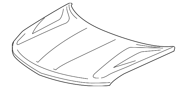 2018-2024 Chevrolet Hood 84023477 GM | GMPartsDirect.com