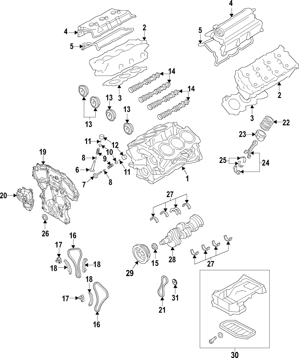 15043-5CA0A - Oil Pump Gear 2017-2019 Infiniti Q60 | Infiniti of Orland ...