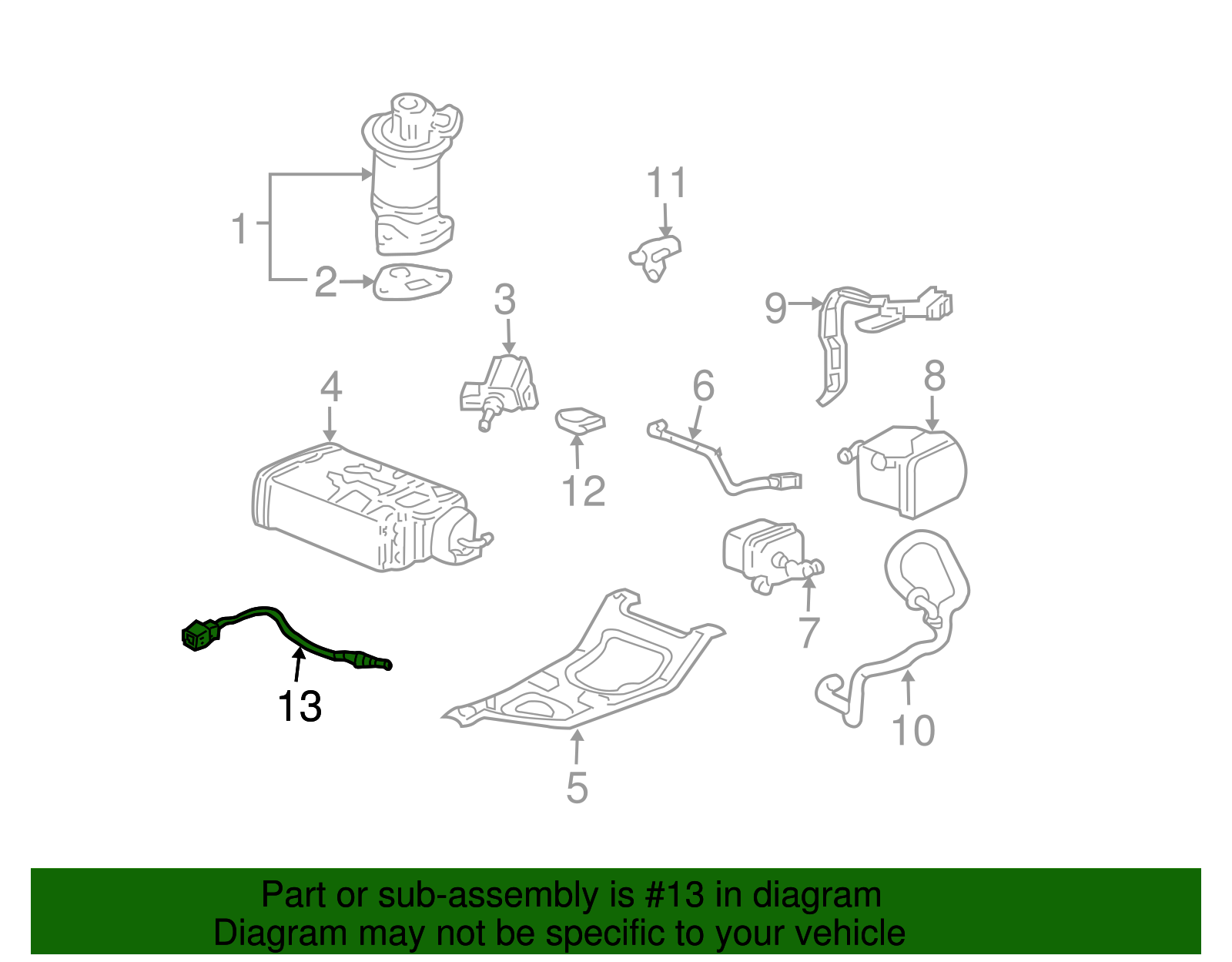 2007-2015 Honda Oxygen Sensor 36542-R70-A01 | Cheaper Honda Parts
