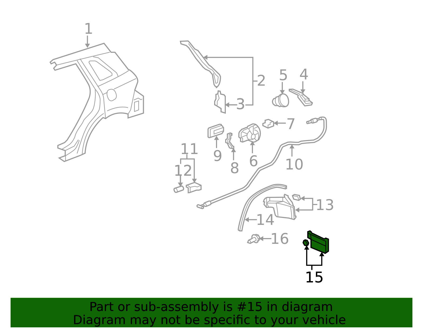 74475-STK-A00 - 2007-2009 Acura RDX - Strake, R Rear | All Discount ...