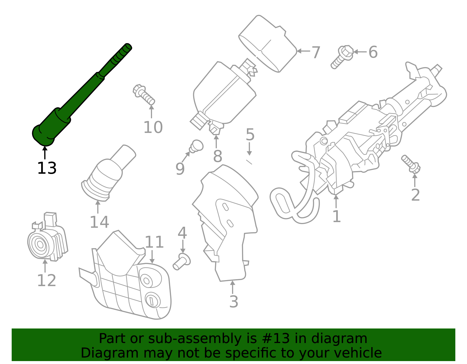2019-2020 Infiniti QX50 Upper Shaft 48080-5NA0A | Faulkner Infiniti of ...