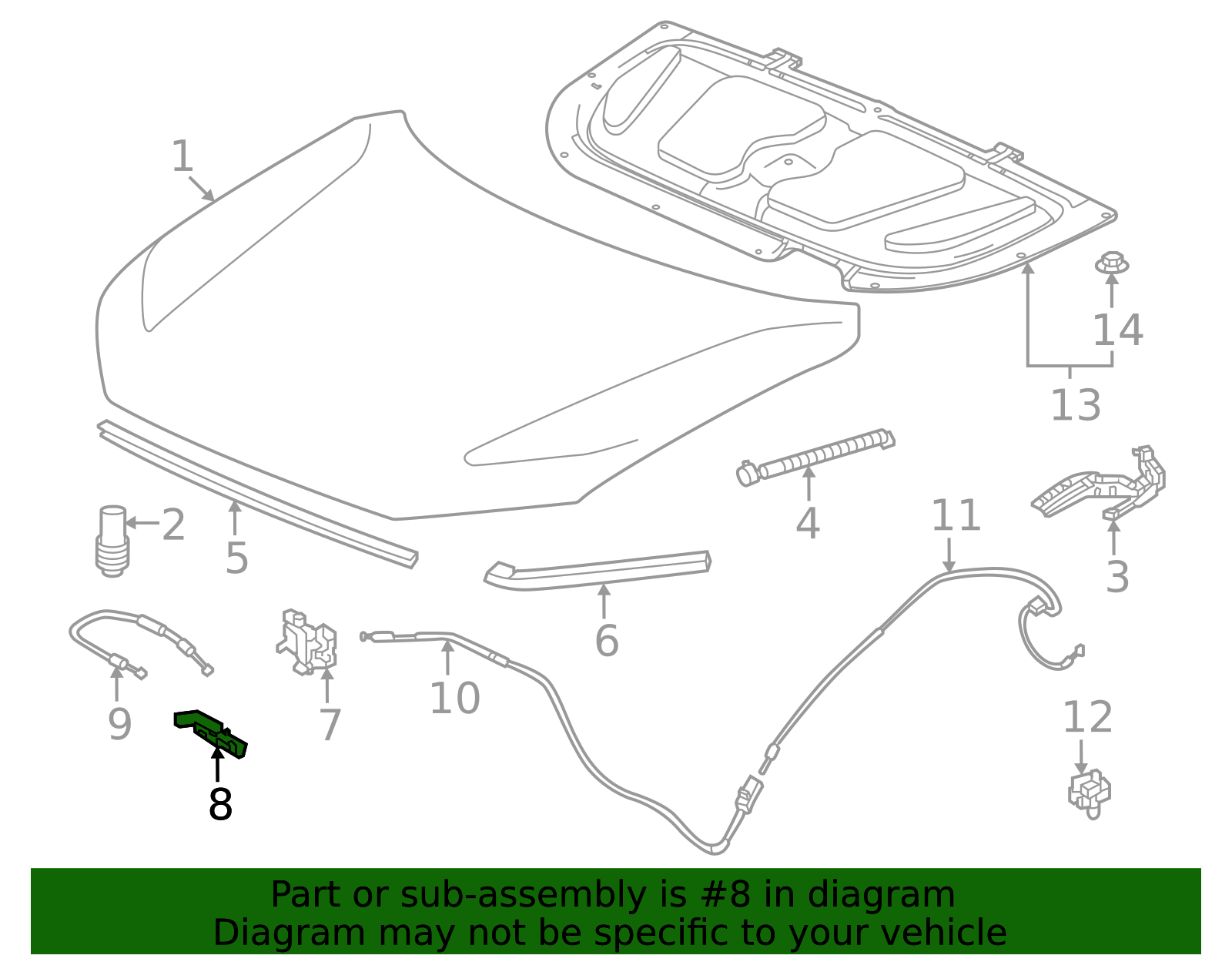 74125-3A0-A01 - 2023-2025 Honda CR-V - Remote Lever | Genuine Honda Parts
