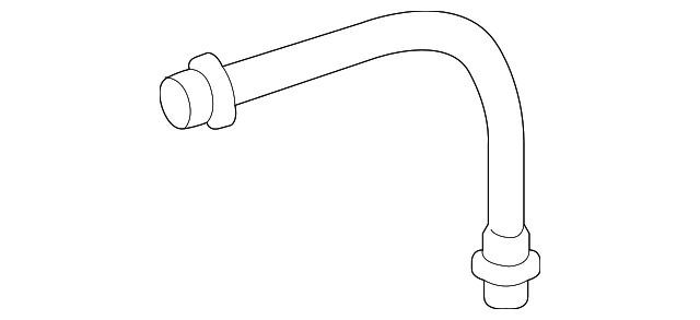 Genuine Toyota Brake Hose part# 90080-94190 for 2004-2010 Toyota Sienna ...