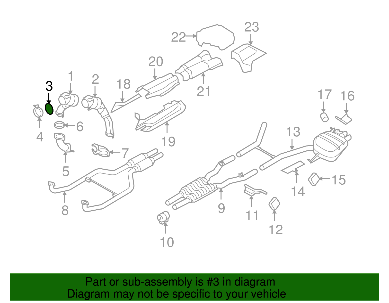 18-30-7-553-601 - Pre-Converter O-Ring 2007-2025 BMW | BMWPartsDirect.com