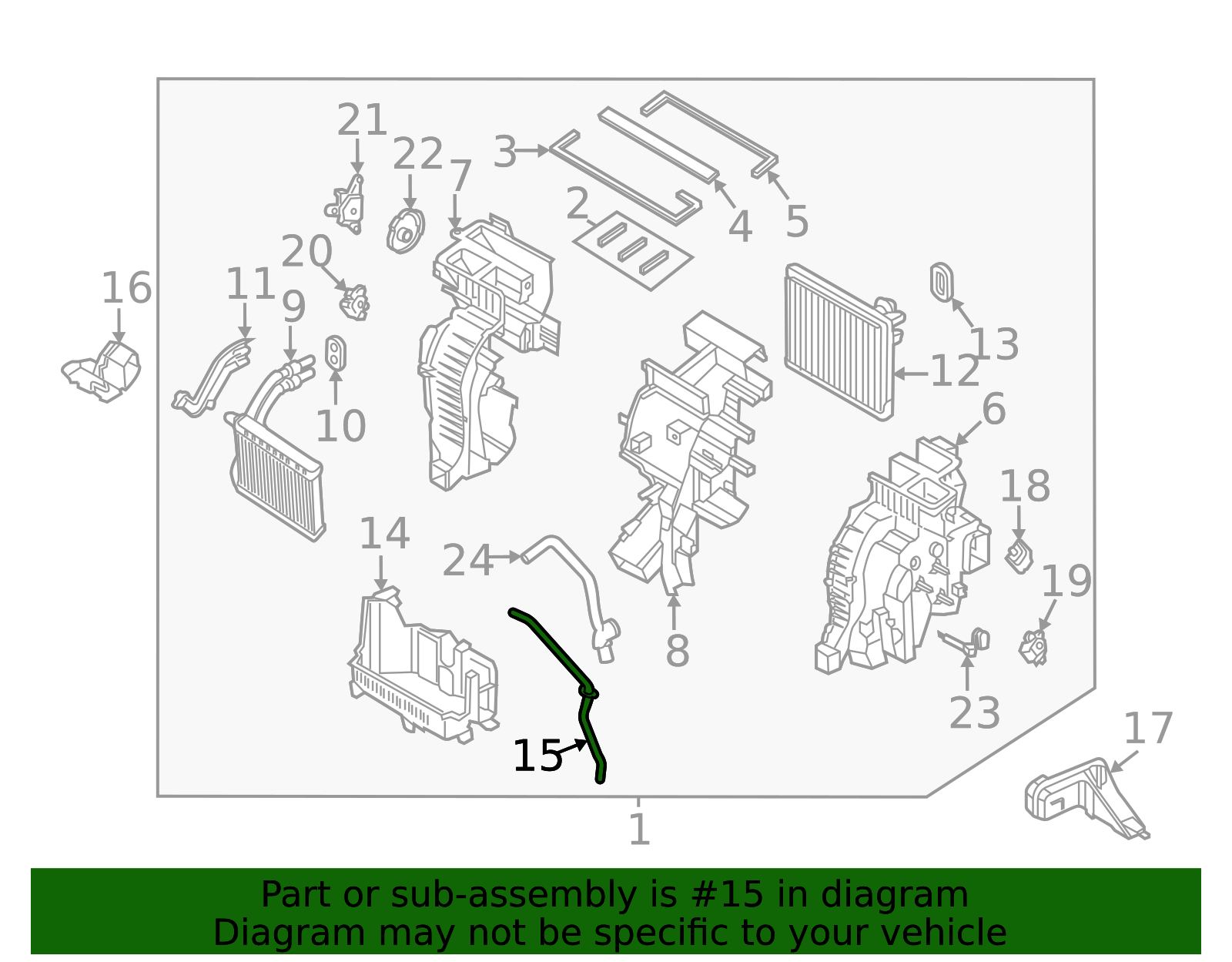97173-P4000 - Drain Hose 2021-2025 Kia Sorento | Kia.Parts Store