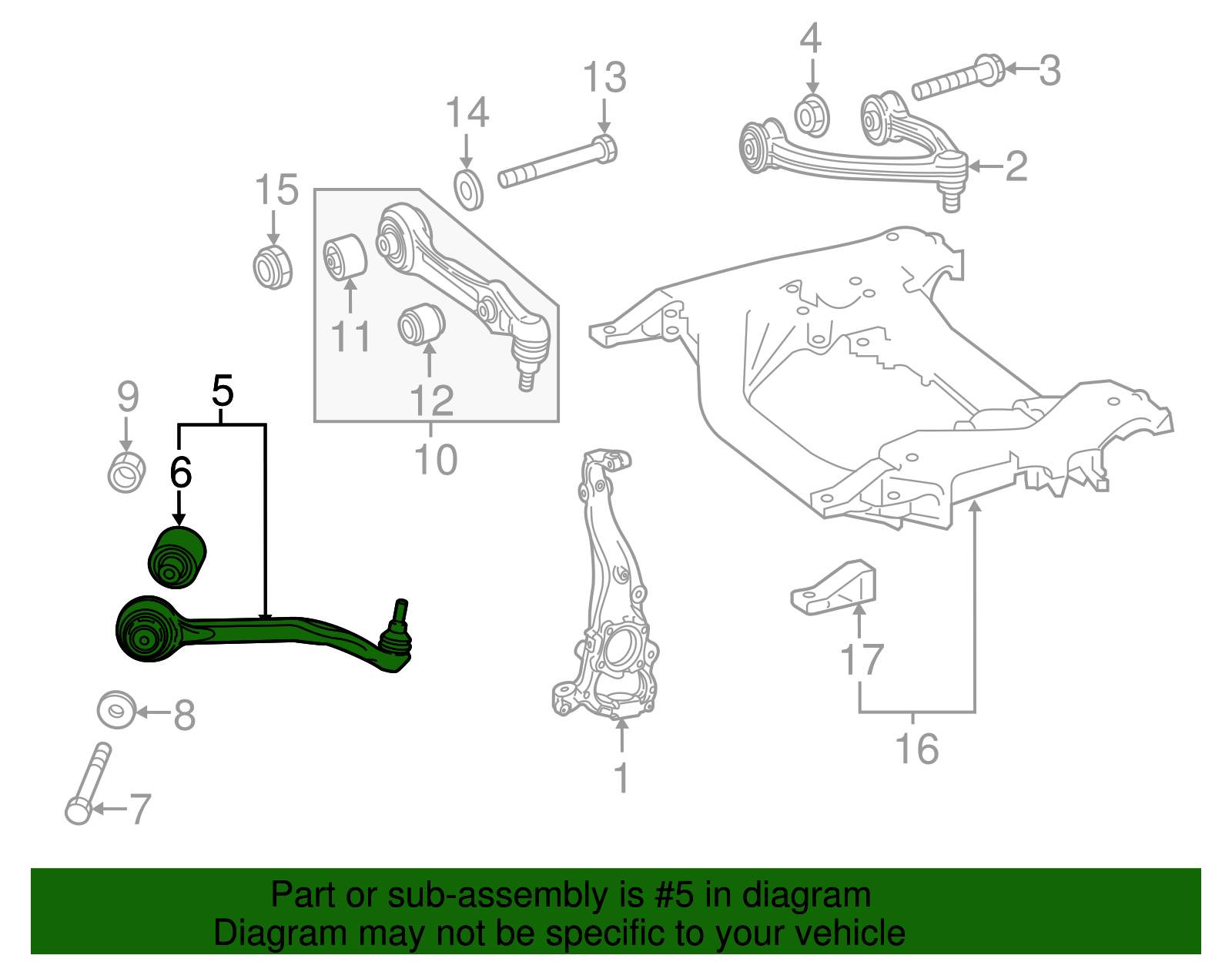 222-330-23-01 - Lateral Arm 2014-2020 Mercedes-Benz | Mercedes-Benz ...