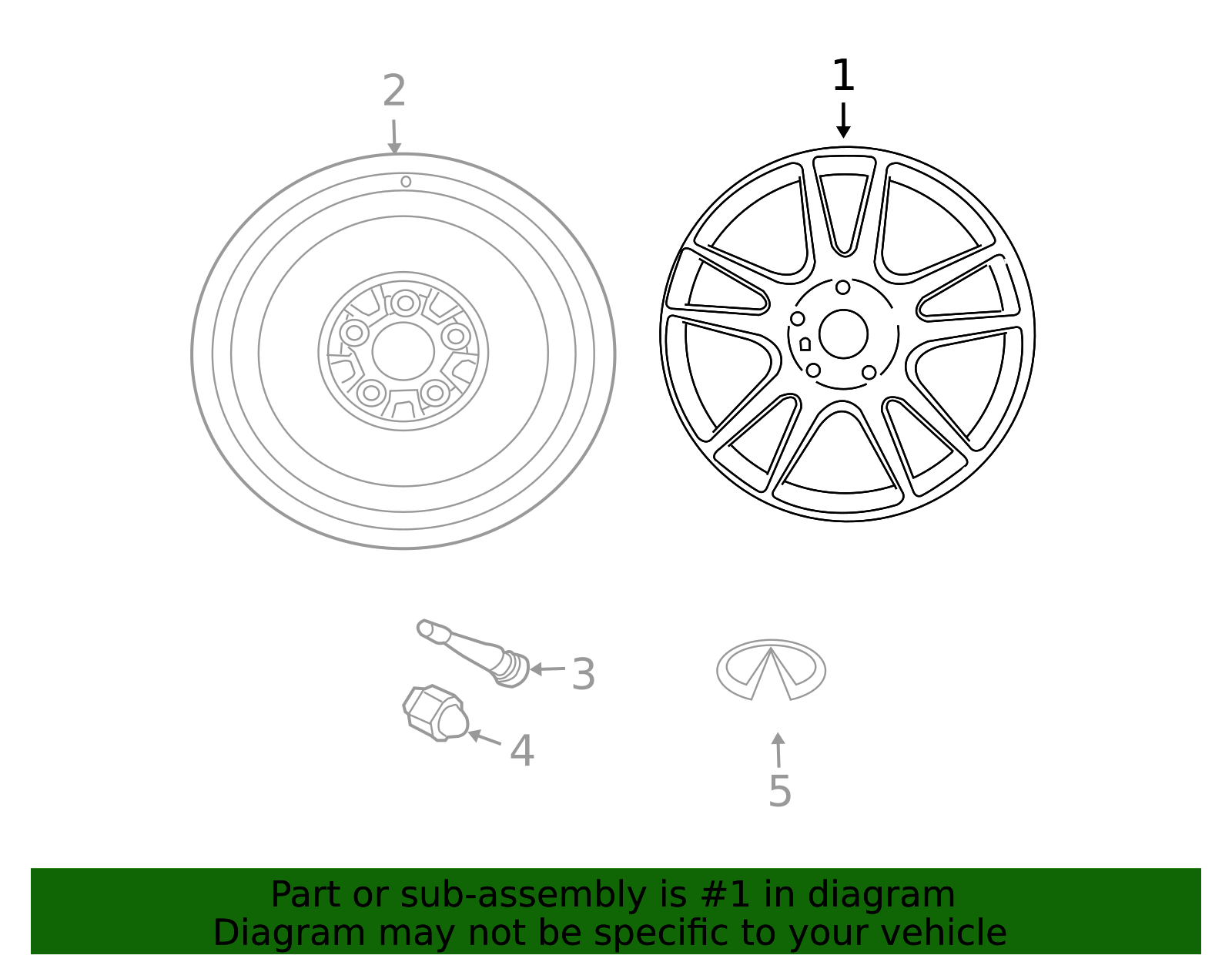 D03001NF8A - Wheel, Alloy 2010-2015 INFINITI | Infiniti of Orland Park