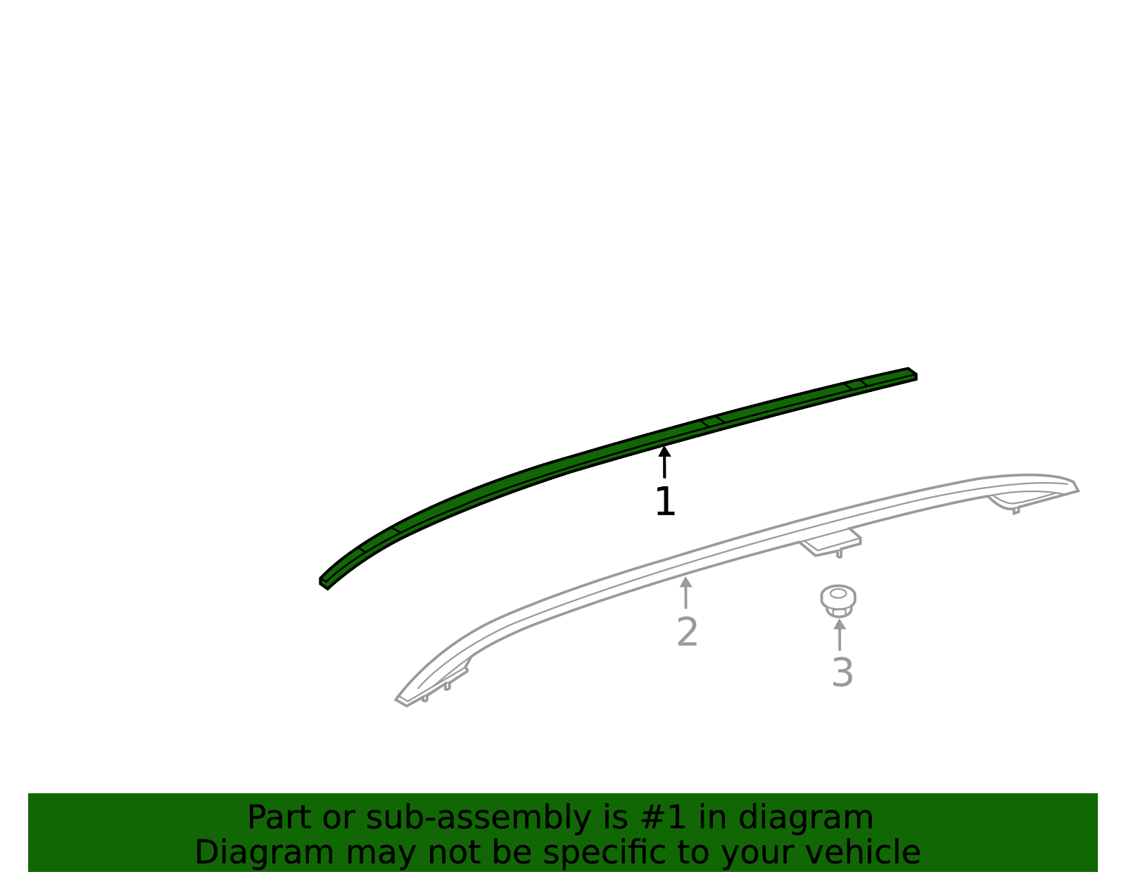 167-690-37-04 - Roof Molding 2020-2025 Mercedes-Benz | Mercedes-Benz ...