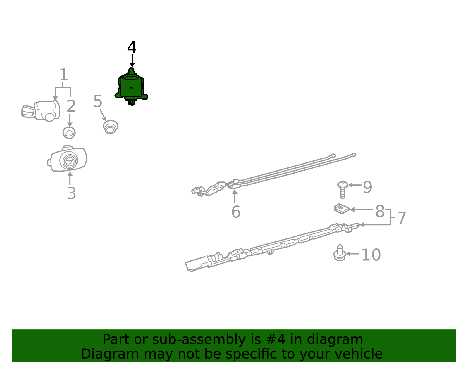 2023-2025 Toyota Blind Spot Radar 88162-42061 | Toyota Parts Center