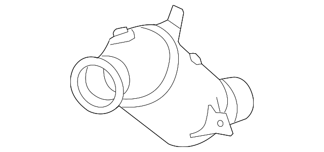 18407645241 - 2010-2017 BMW 5 & 6 Series Front Catalytic Converter ...