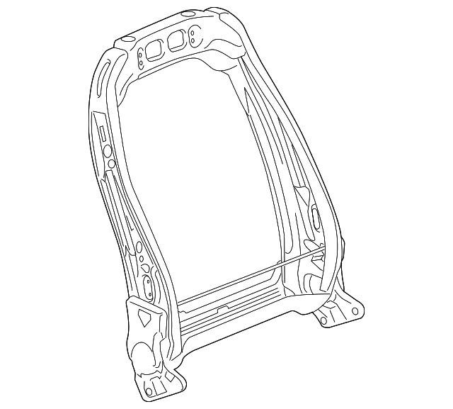 13518924 - Front Seat Back Frame 2013-2019 GM | Chevrolet Parts Direct