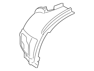 51717290853 - 2014-2018 BMW X5 Ft Fender Liner (51-71-7-290-853) | BMW ...