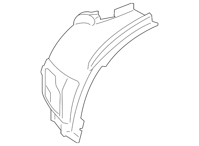 51-71-7-290-854 - Ft Fender Liner - 2014-2018 BMW X5 | BMW Parts Exchange