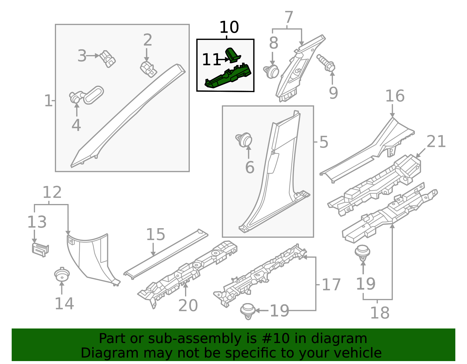 2023-2025 Nissan ARIYA Bracket 76995-5MP0A | Team Nissan Inc.