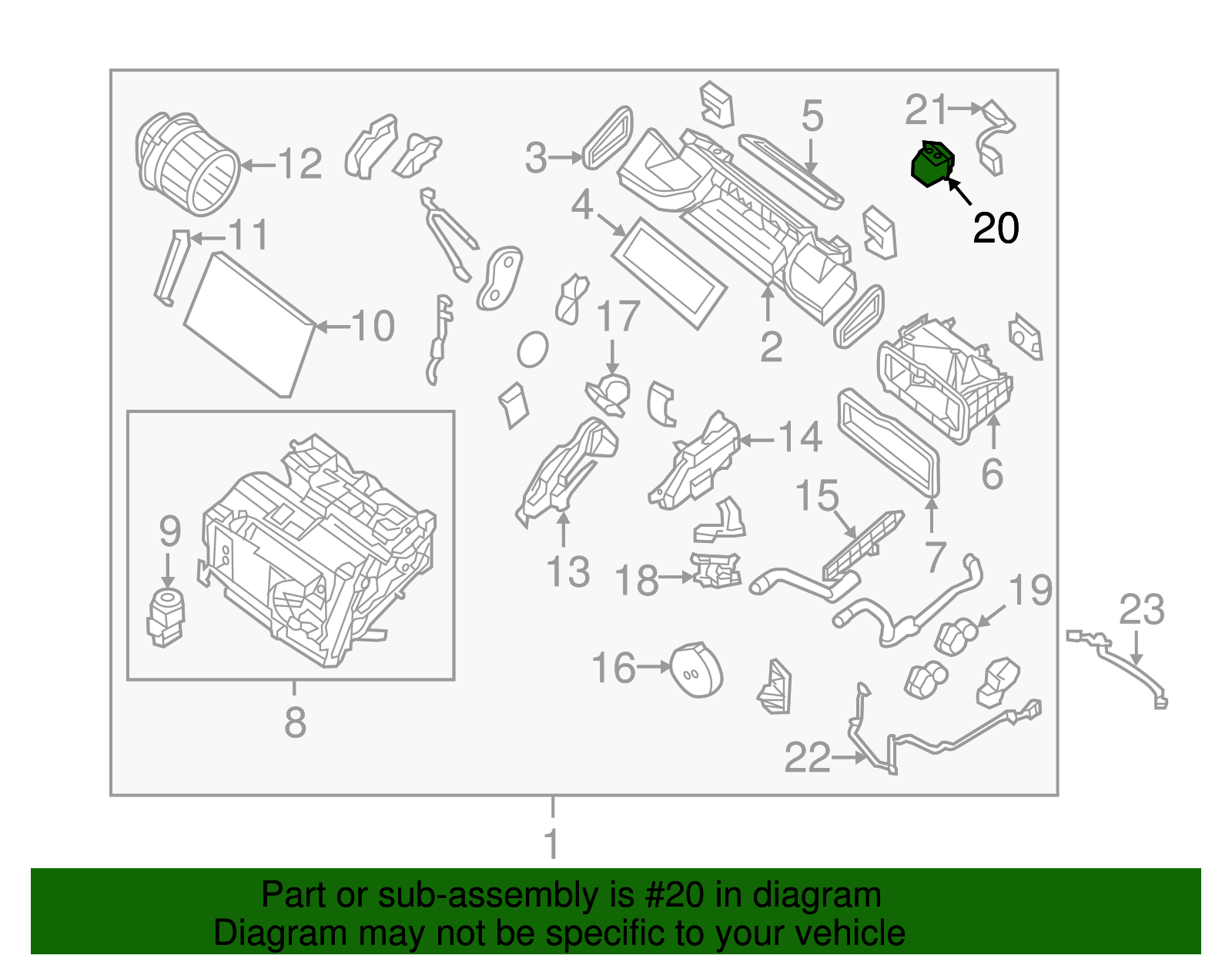 2009-2019 Nissan Control Module 27761-JE22A | Nissan Parts Central
