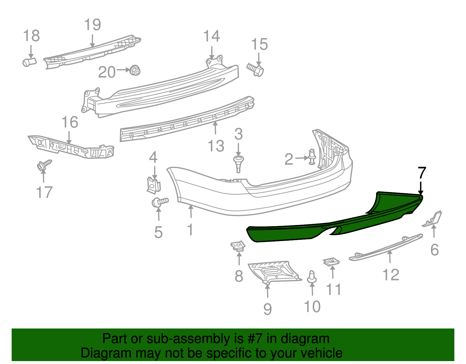 5C6-807-433-D - Spoiler 2012-2014 Volkswagen Jetta | Wolfsburg Parts Direct