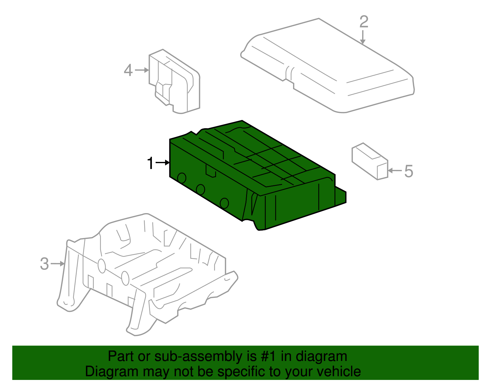 2016-2021 Toyota Land Cruiser Fuse & Relay Box 82741-60070 | OEM Parts ...