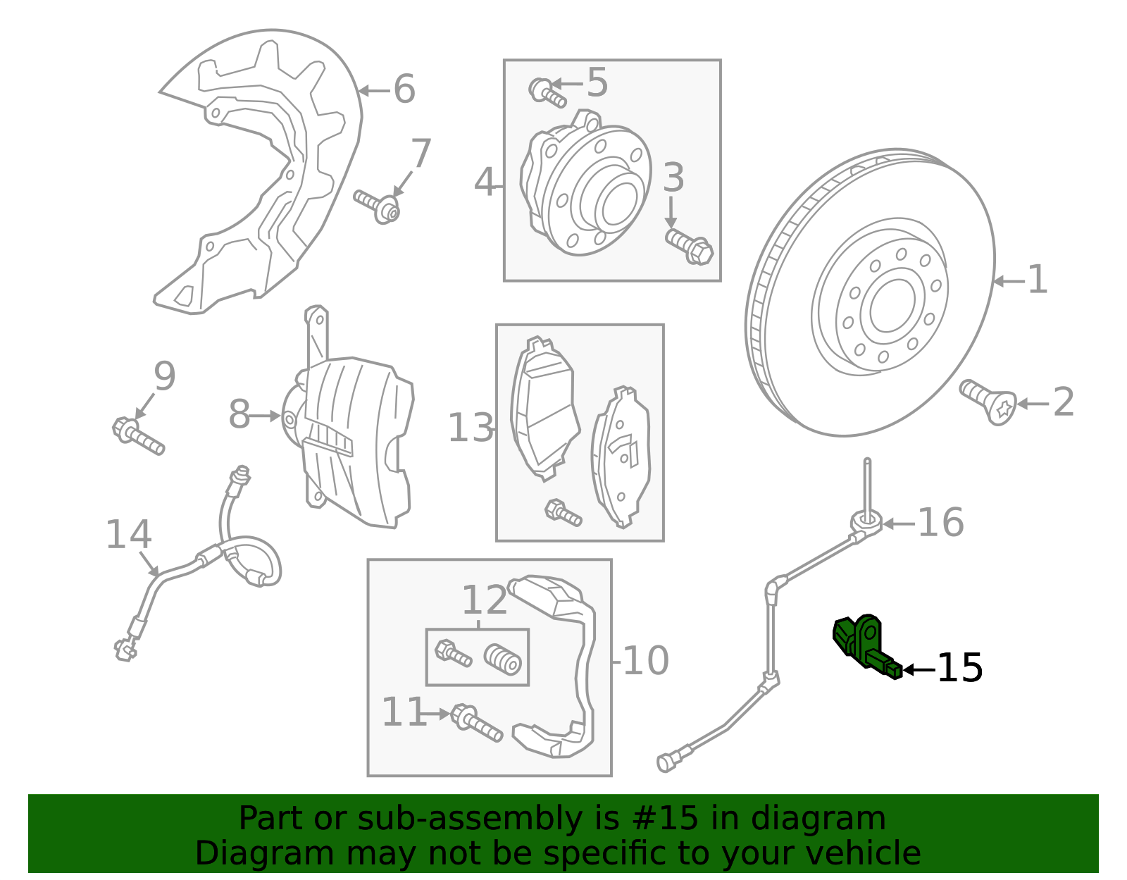 Volkswagen ABS Wheel Speed Sensor - Precise Brake Control - Part #WHT ...