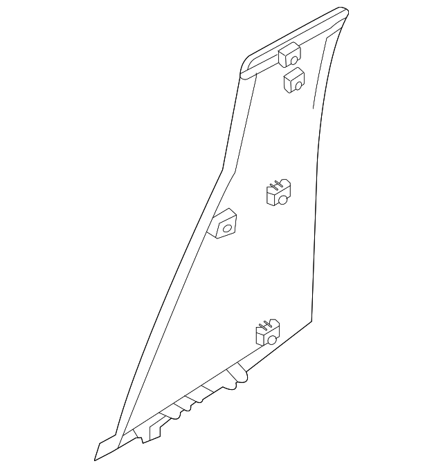 83270-R0000 - Corner Molding 2022-2025 Kia Carnival | Kia.Parts Store