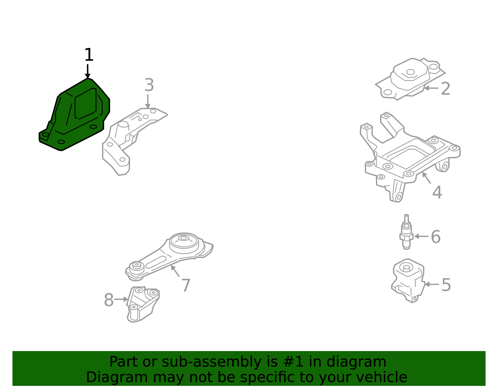 2018-2025 Nissan Front Mount 11210-5RA1A | Nissan Parts Central