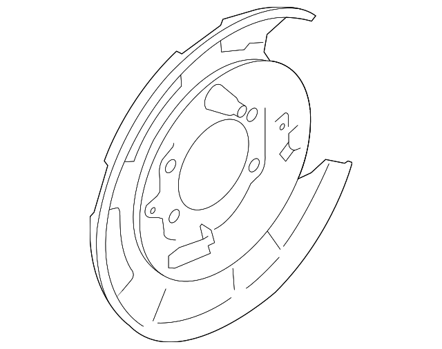 26691AL00A - Backing Plate 2015-2019 Subaru | Subaru of the Rockies