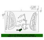 18644-28088L - Bulb 2003-2025 Kia | Kia.Parts Store