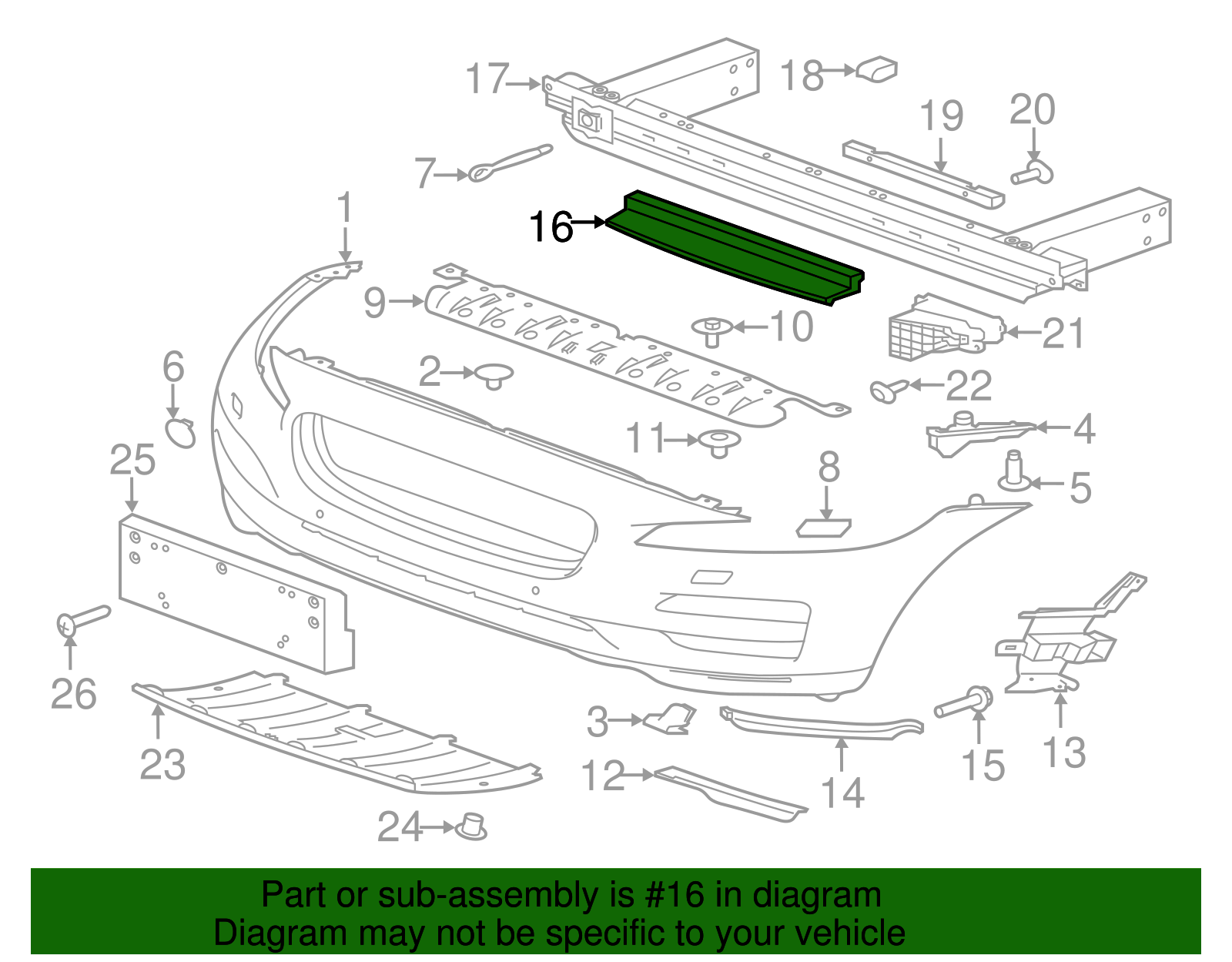 2017-2023 Jaguar F-Pace Absorber T4A8364 | OEM Parts Online
