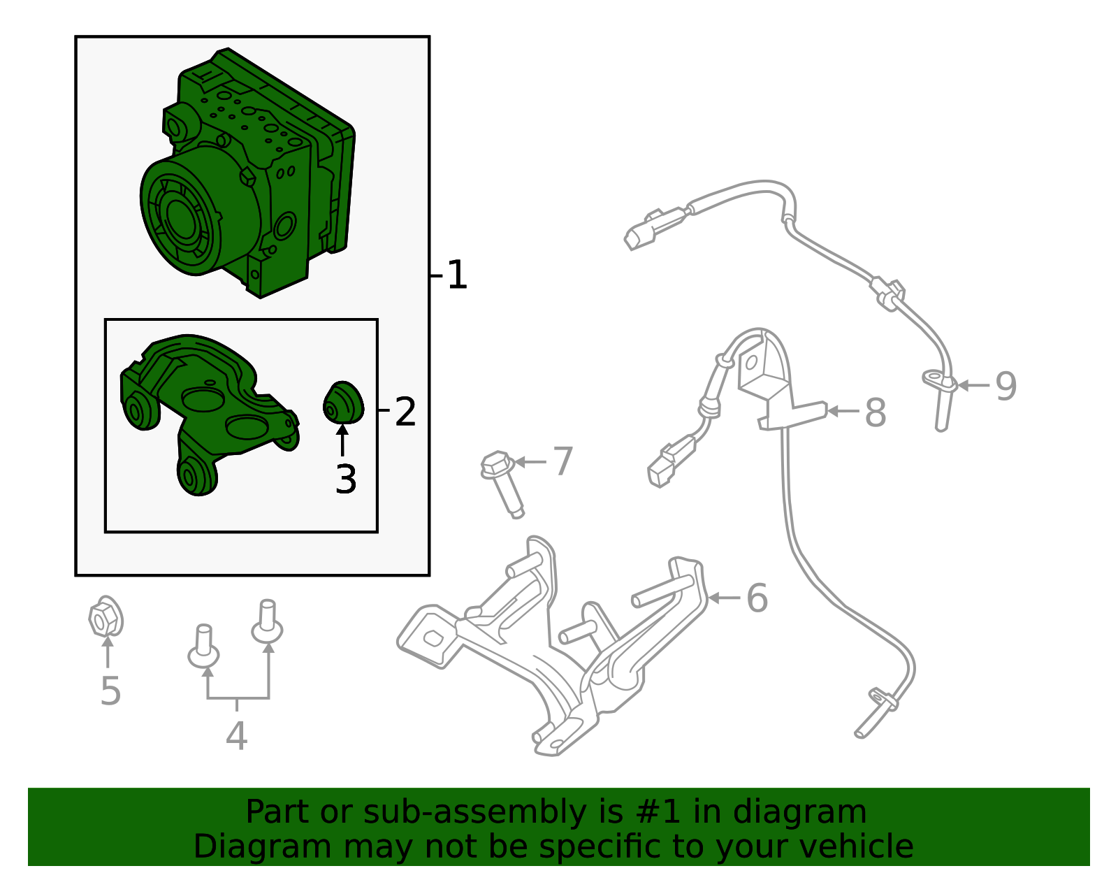 2013-2014 Ford ABS Pump Assembly DG9Z-2C405-J | OEM Parts Online