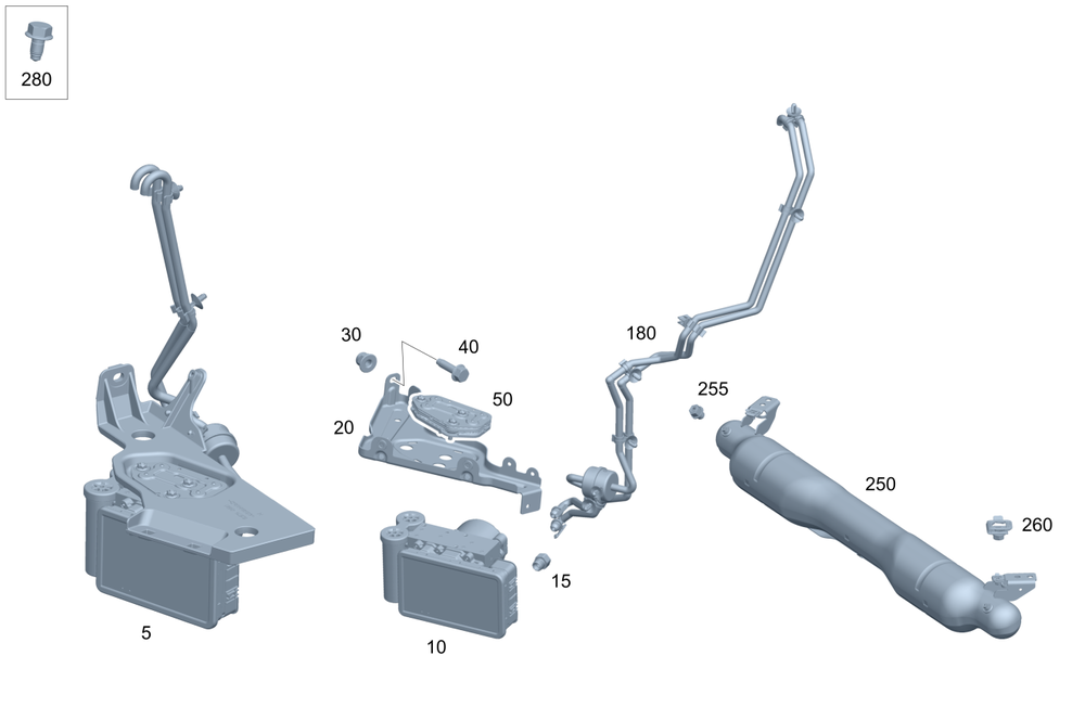 2020-2026 Mercedes-Benz Holder 167-320-98-03 | MB Parts Store