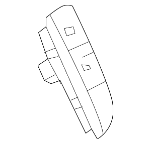 2013-2016 Cadillac XTS Piano Black Accessory Switch 84144309 | Capital ...