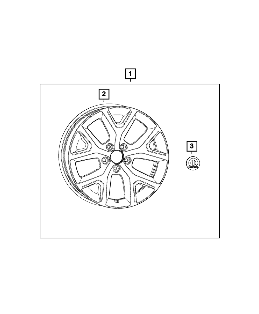 1UT911XFAB - Aluminum Wheel 2014-2018 Jeep Cherokee | The Official ...
