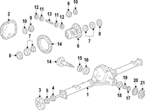 HL3Z-4234-B - Axle Shaft 2017-2025 Ford F-150 | Ford Parts Direct