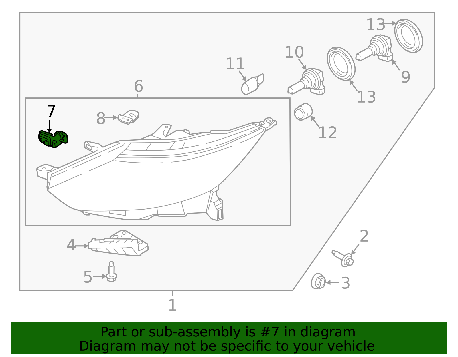 2017-2019 Nissan Repair Bracket 26092-6MA2A | My Nissan Part