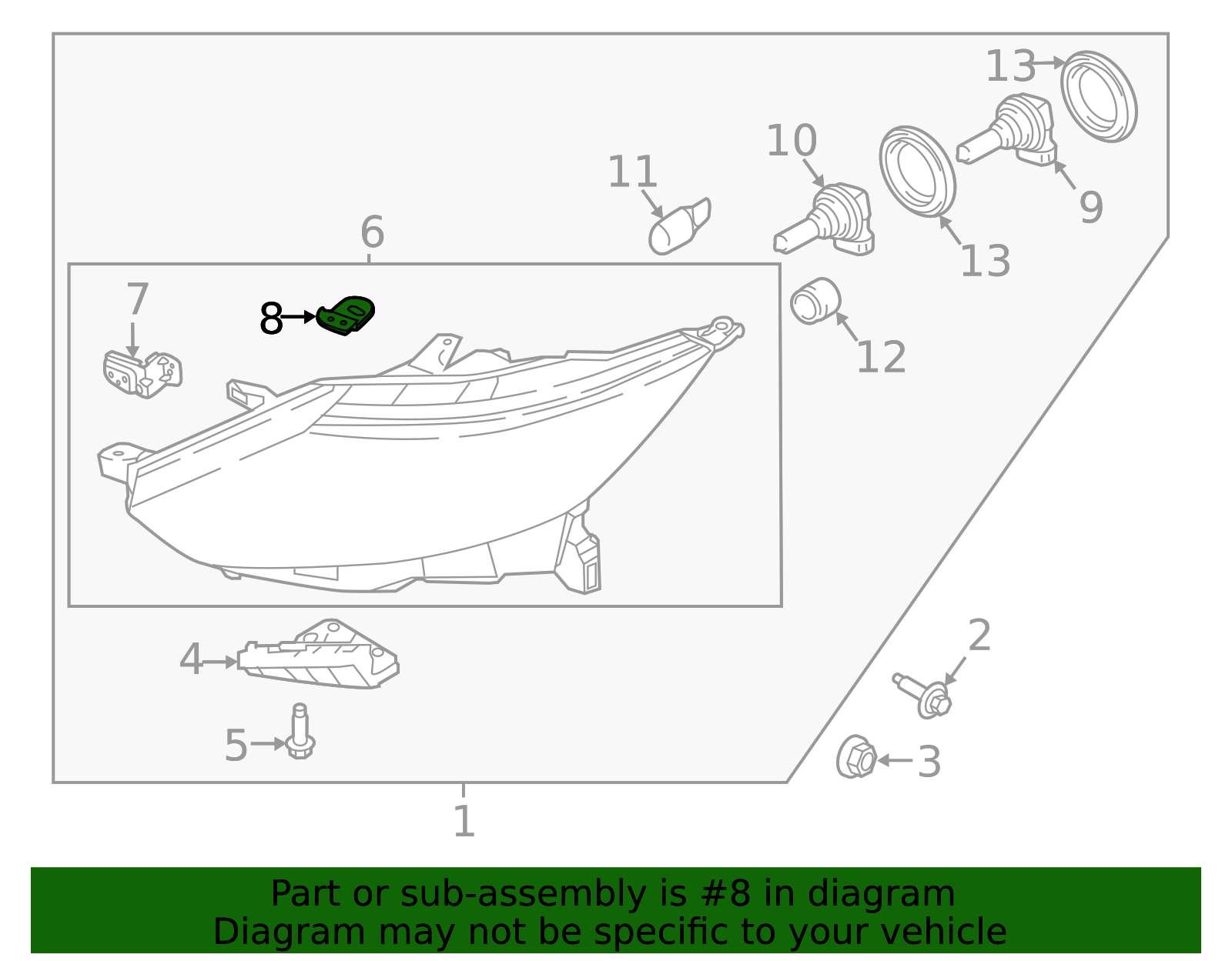2017-2019 Nissan Repair Bracket 26042-6MA1A | Team Nissan Inc.