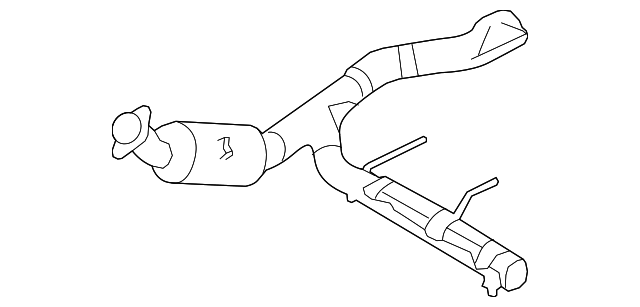 2010 Ford F-150 | Catalytic Converter | AL3Z-5E212-G | Walls' Ford Parts