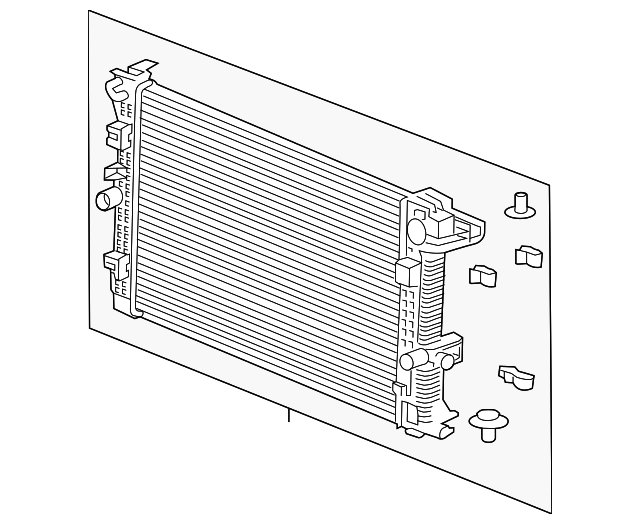 2017-2020 Buick Envision Engine Radiator 84690758 | Parts McElveen