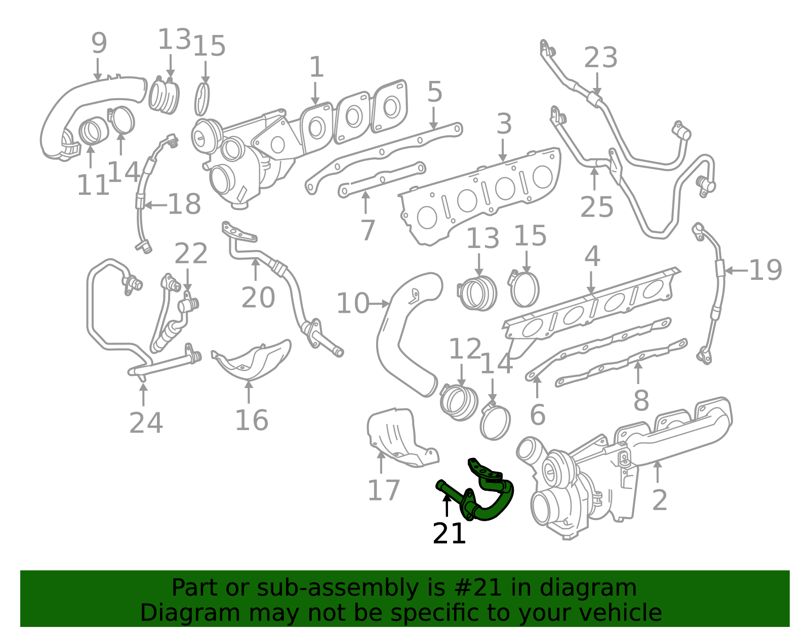 278-090-21-00 - High-Quality Turbocharger Oil Line for 2011-2020 ...